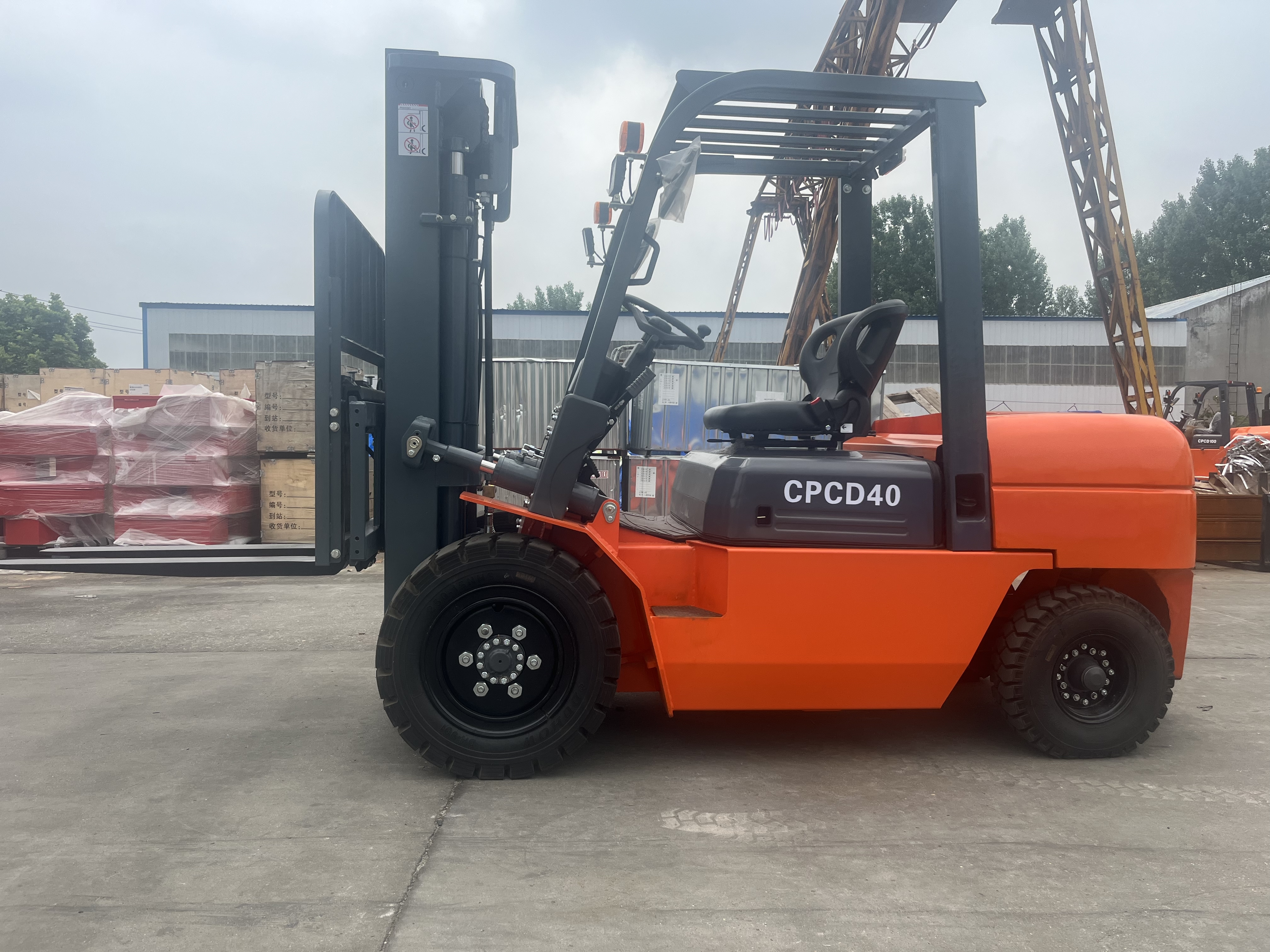 4Ton-5Ton Diesel Forklift with Japan Engine